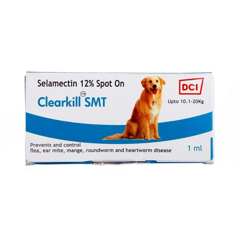 Buy Clearkill Selamectin 12% Spot On 1 ml Ear Mite Remover For Dog